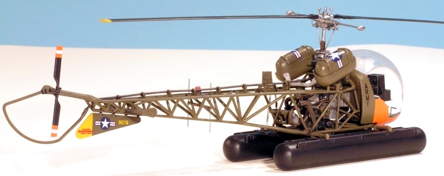 Italeri 1/48 Bell OH-13S Sioux | Jon's Models